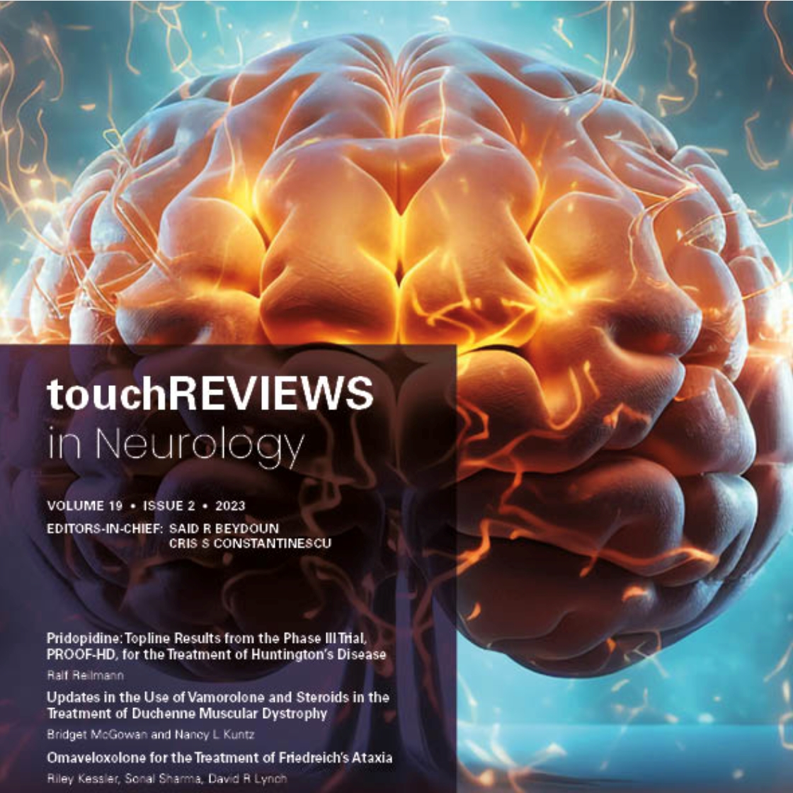 TouchNEUROLOGY publishes new edition of its journal touchREVIEWS in ...