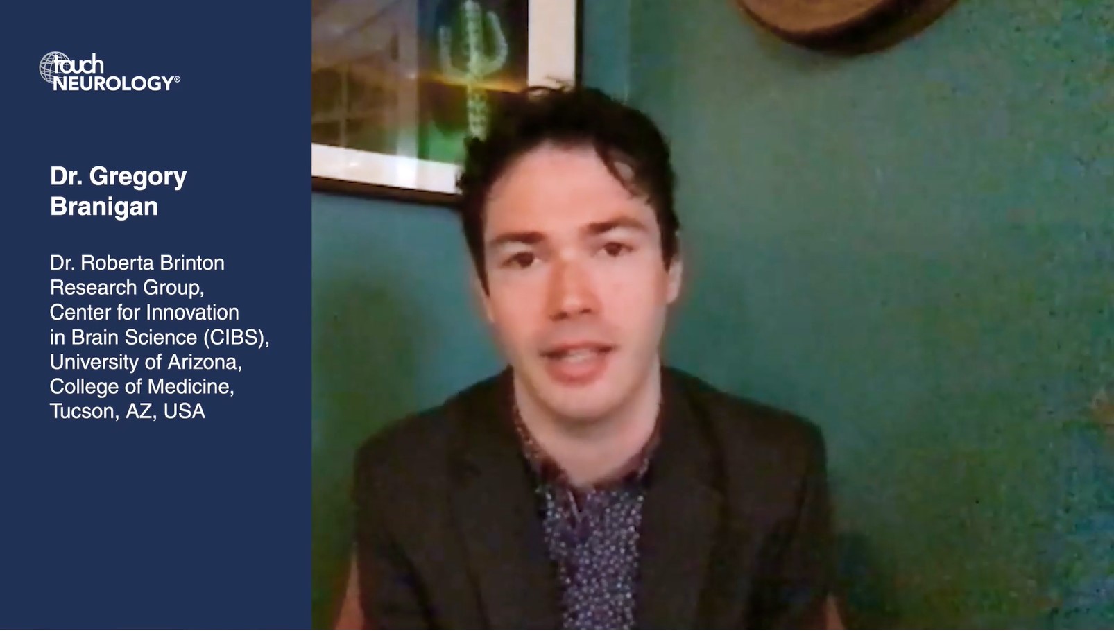 Gregory Branigan discusses impact of estrogen therapies on Alzheimer’s ...