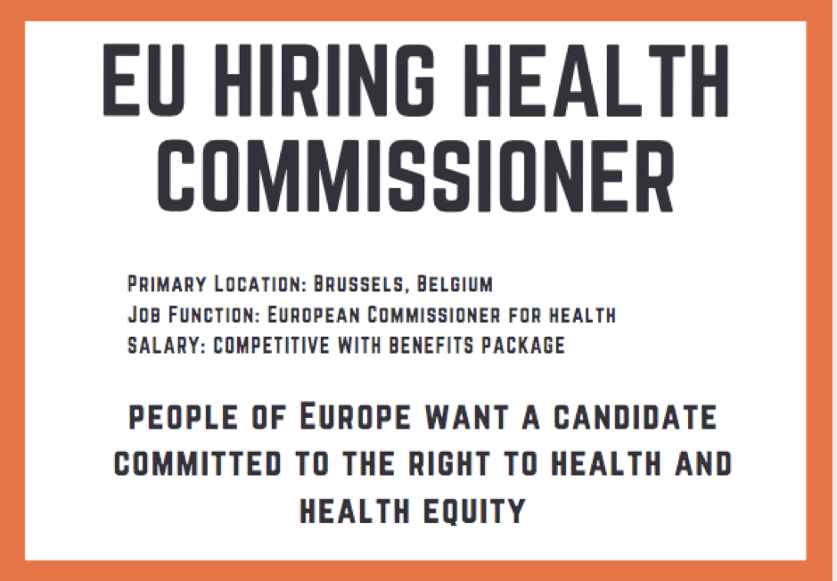 Alzheimer Europe signs up to Health Commissioner “job specification ...