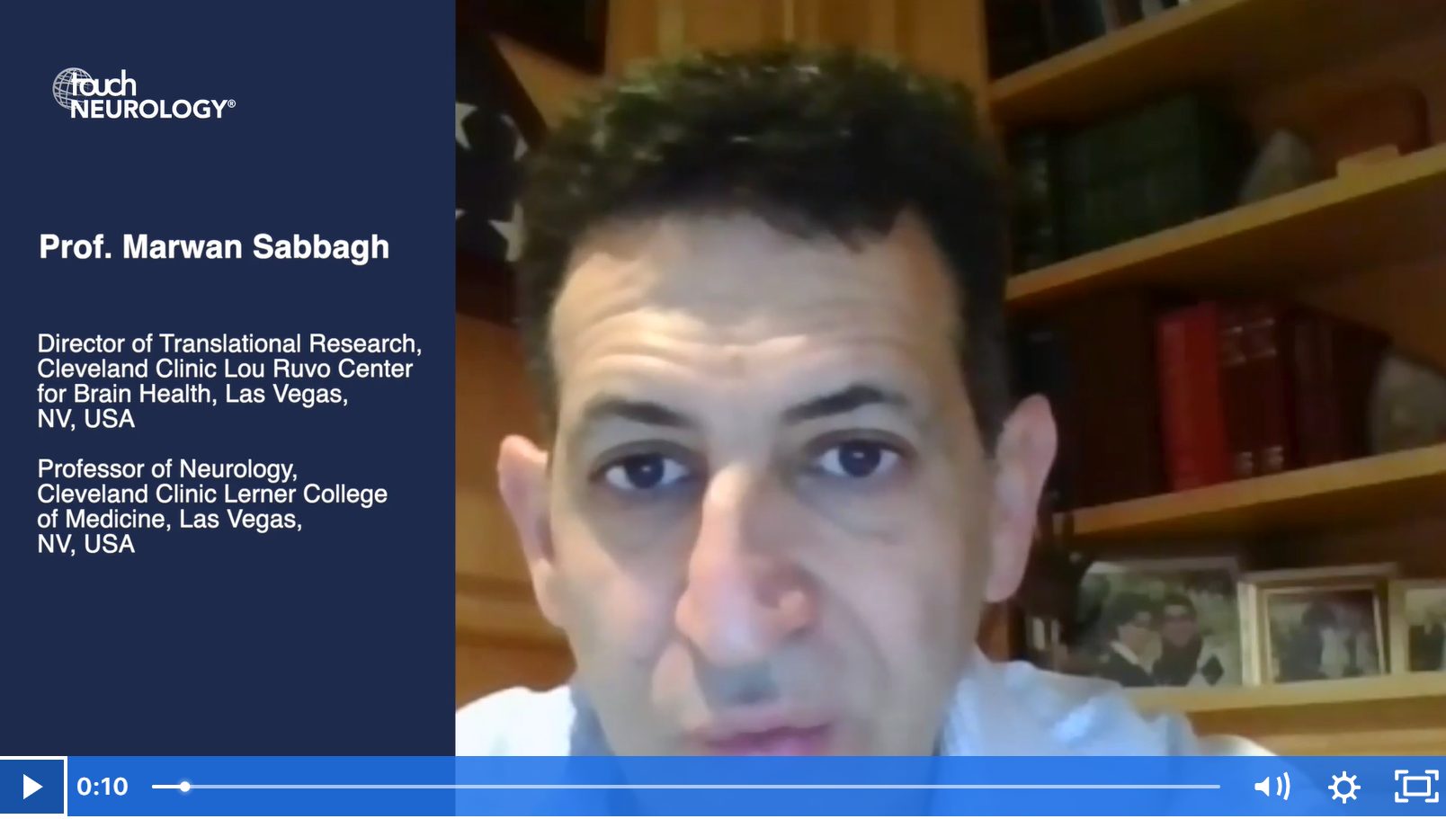 TouchNEUROLOGY discusses phase 2 MCLENA-1 clinical trial with Marwan ...