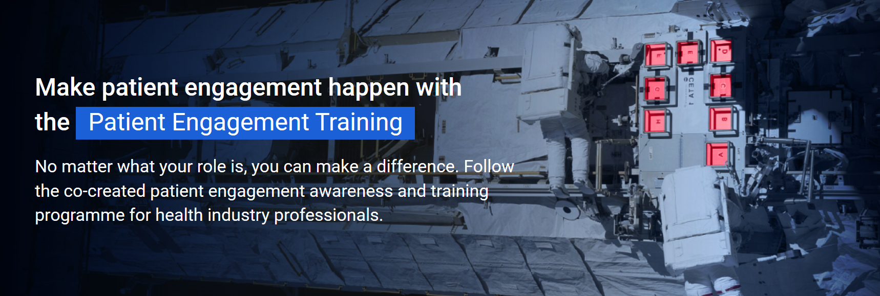 A new training course on patient engagement is available for industry ...