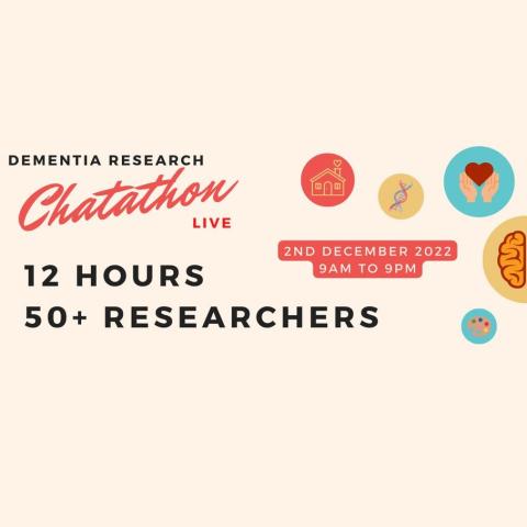 Dementia Research Charity Chatathon, non-stop livestream (9.00-21.00 ...