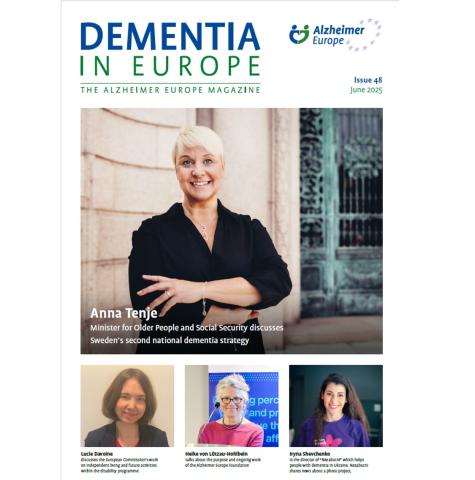 Dementia in Europe magazine issue 48, June 2025 | Alzheimer Europe